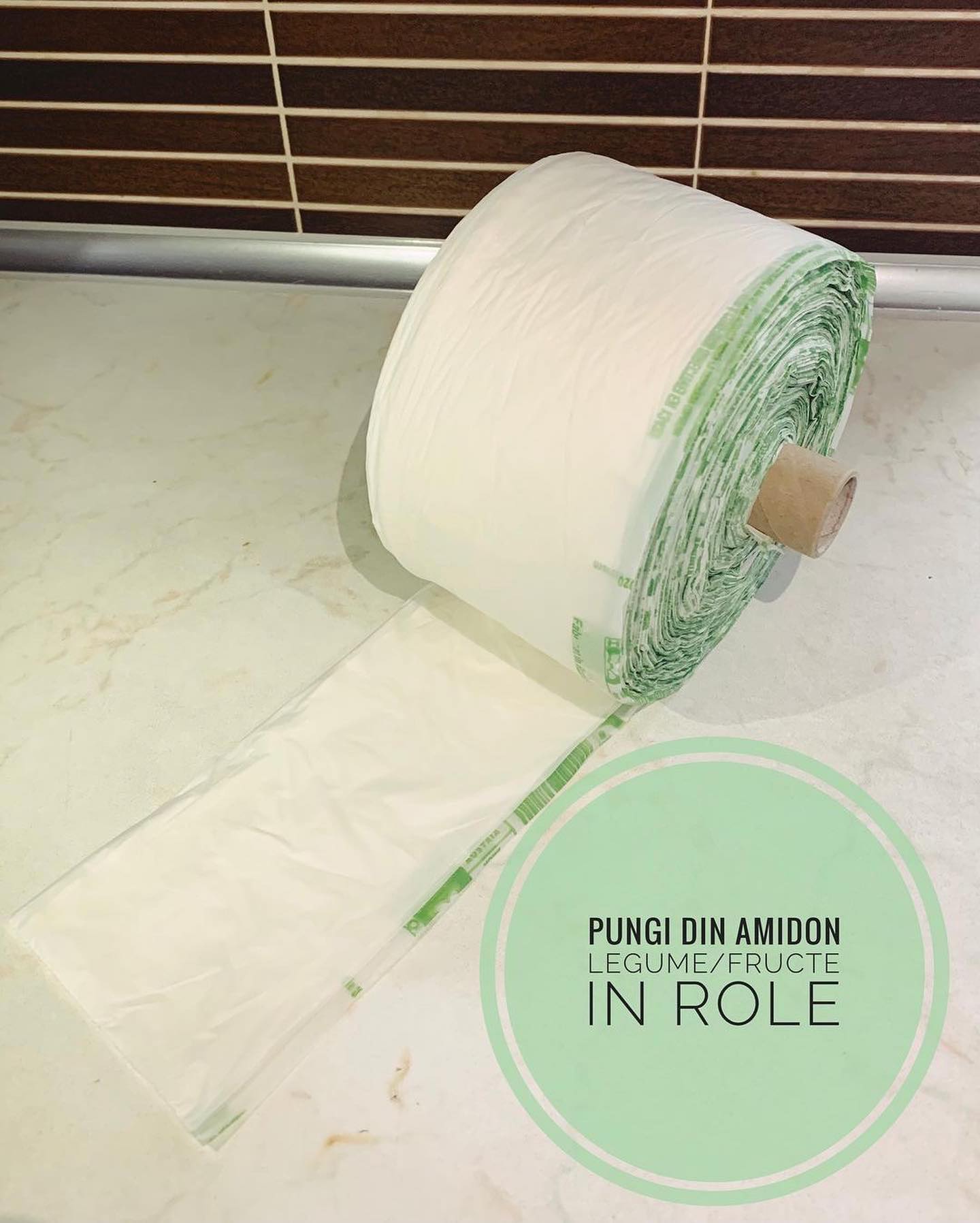 Pungi și saci menajeri biodegradabile